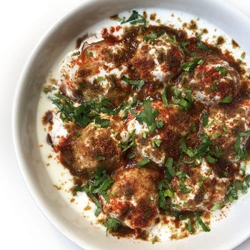 Dahi Vada or Dahi Bhalla (Fried Dumplings in a Yogurt Sauce) - Hooked ...