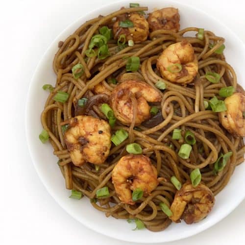 Shrimp garlic noodles store
